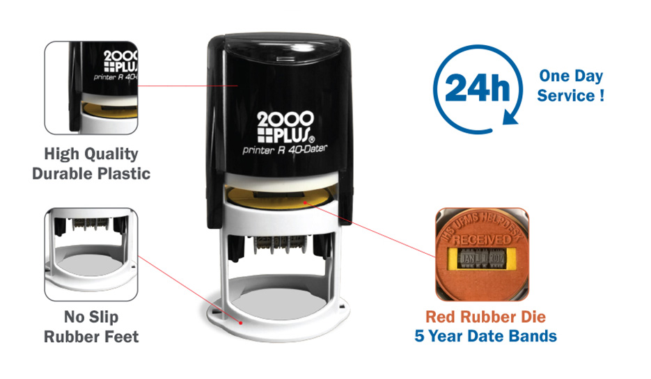 Cosco 2000 plus Series Plastic Date Stamps